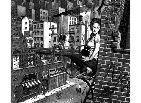 Patrick Arrasmith Cool Art Illustration Woodcut