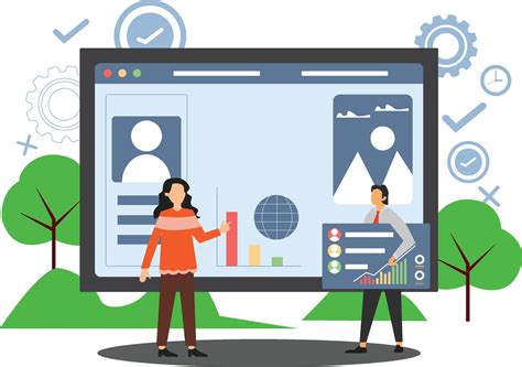 Web Development Team Flat Concept Illustration Website Developer 57058738 Vector Art At Vecteezy