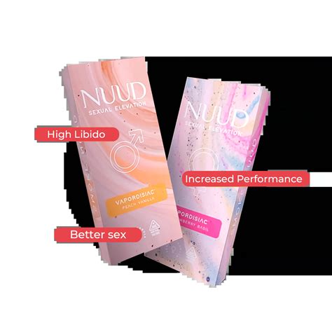 NUUD Vapordisiac Sexual Wellness Vape For Adults Burmans Health Shop