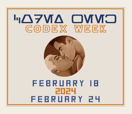 Prompts For Codex Week Are Here Codex Week On Tumblr