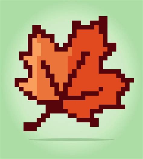 Leaf Pixel Art