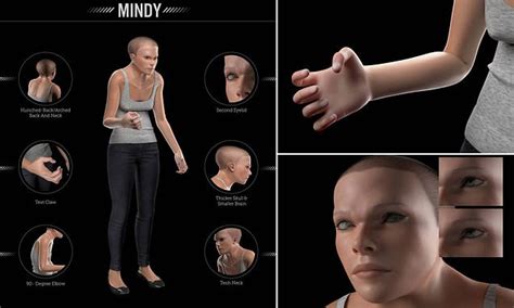 Grotesque Model Mindy Reveals What Humans Could Look Like Thanks To