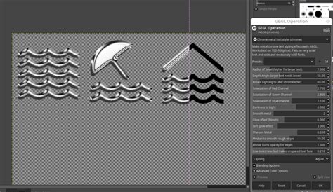 I Made A New Third Party Filter For Gimp Gegl Chrome Metallic Text Styler To Make Instant I Made A New Third Party Filter For Gimp Gegl Chrome Metallic Text Styler To Make Instant
