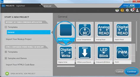 hands on intel® iot developer kit using intel® xdk codeproject