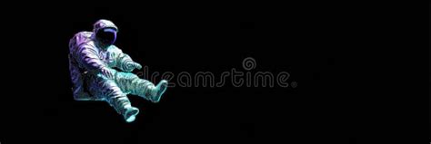 Space Exploration Is Enhanced By The Presence Of An Astronaut Floating Effortlessly Among The
