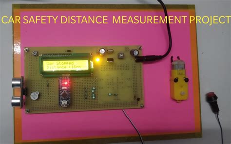 Vigyanics Reverse Car Parking System Using Ultrasonic Sensor School College Project Vigyanics