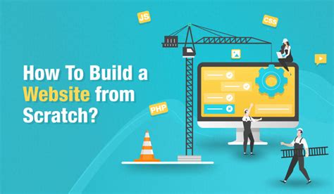 how to build a website from scratch guide for beginners