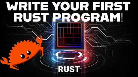 Write Your First Rust Program Within 2 Minutes Hello World In Rust