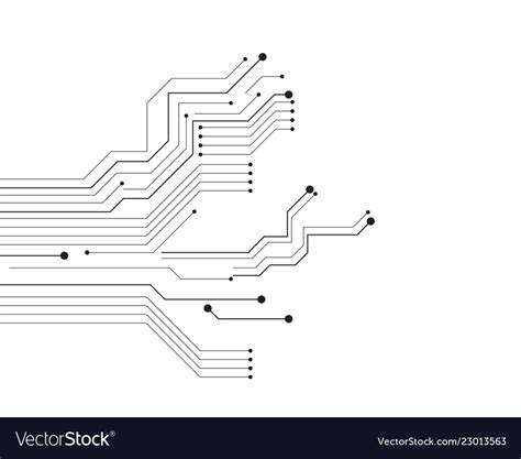 Abstract Future Digital Science Technology Vector Image