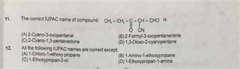 The Correct Iupac Name Of Compound Filo