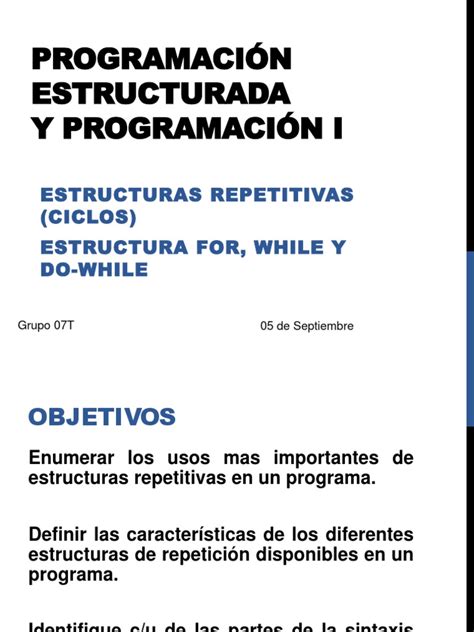 programación estructurada c pdf flujo de control programa de