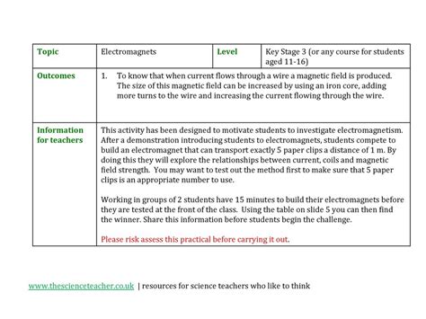 Topic Electromagnets Level Ppt Download