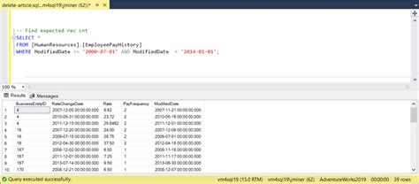 Learn The DELETE SQL Command
