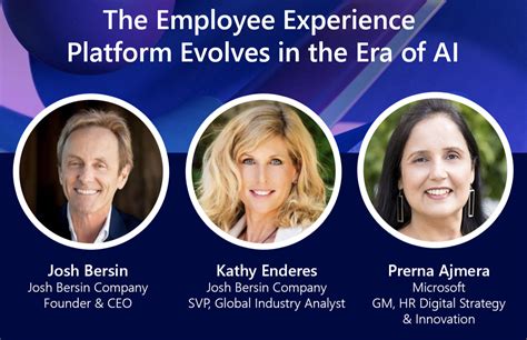 6 Insights From The Microsoft And Josh Bersin Webinar Employee