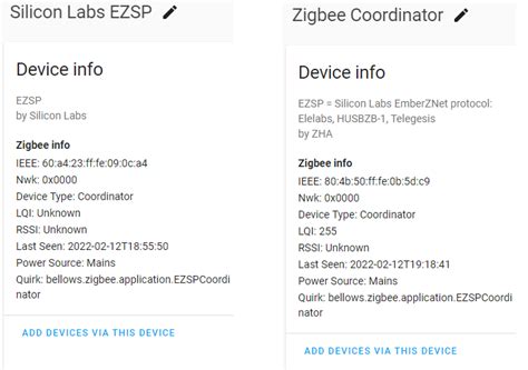 Zigbee Home Automation Integration Identifies The Device As Unknown No Entities