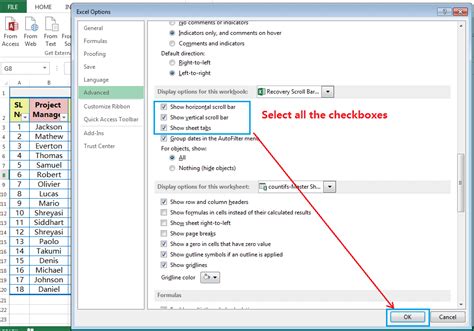 Secrets Must Know About Excel Tab And Scroll Bar