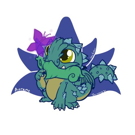 Chibi A Day 2021 011 Aurene By Luckster On Deviantart