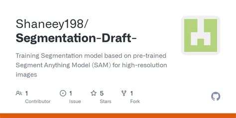 github shaneey198 segmentation draft training segmentation model