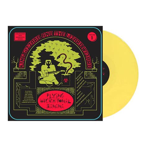 King Gizzard And The Lizard Wizard Flying Microtonal Banana Colored Vinyl