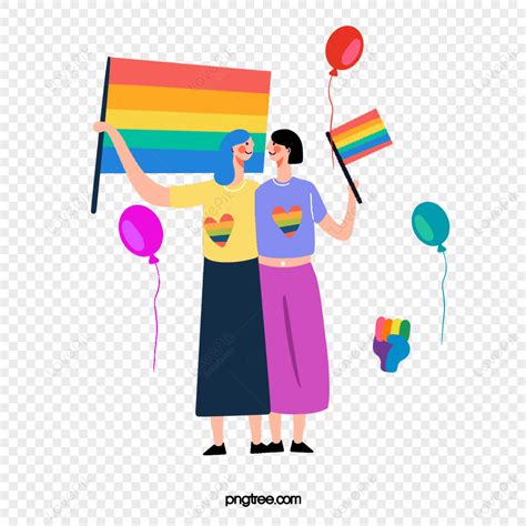 Mano Dibuja La Ilustraci N Gay De Banner De Arco Iris De Dibujos Animados Png Im Genes Gratis