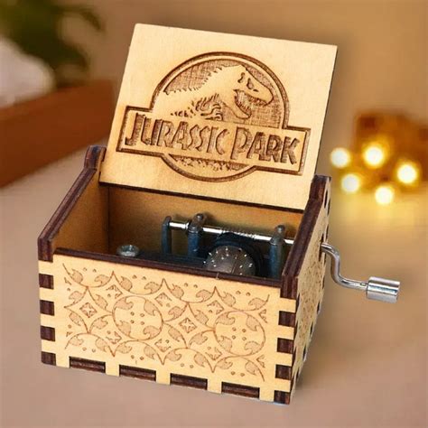 Jurassic Park Music Box Etsy