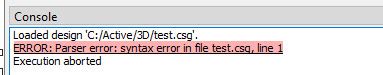 CSG File Format Versioning Documentation Support And Comments Issue Openscad