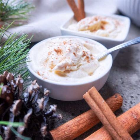 Raw Milk Eggnog Ice Cream Recipe Healthy And Homemade Planted Home