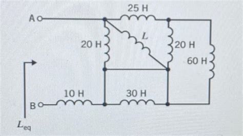 Solved P 7 7 5 Determine The Value Of The Inductance L In