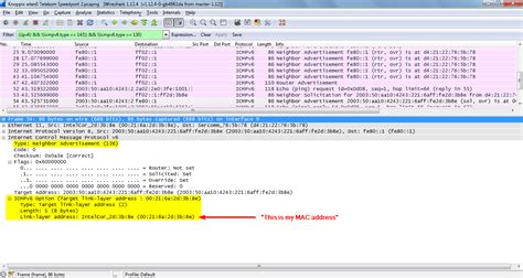 Basic IPv6 Messages Wireshark Capture Weberblog Net