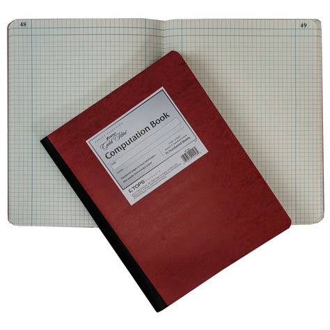 national brand 43 648 computation notebook 4 x 4 quad 11 3 4 x 9 1 4