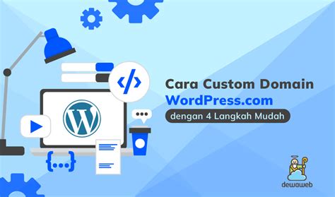 cara custom domain dengan 4 langkah mudah