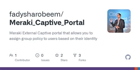 github fadysharobeem meraki captive portal meraki external captive