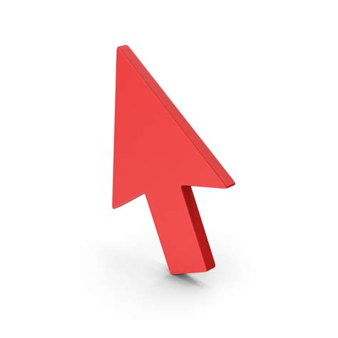 Symbol Cursor Arrow Red PNG Images PSDs For Download PixelSquid S116231248