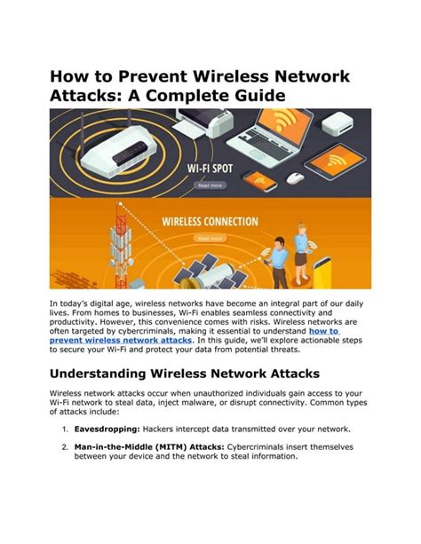 How To Prevent Wireless Network Attacks A Complete Guidedocx