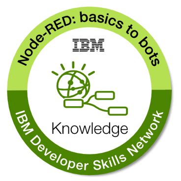 Node RED Basics To Bots Credly