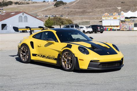 Racing Yellow Porsche 911 Gt3 Rs 992