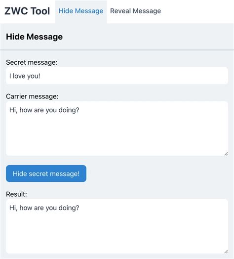 Hide Secret Message With Zero Width Characters Dev Community
