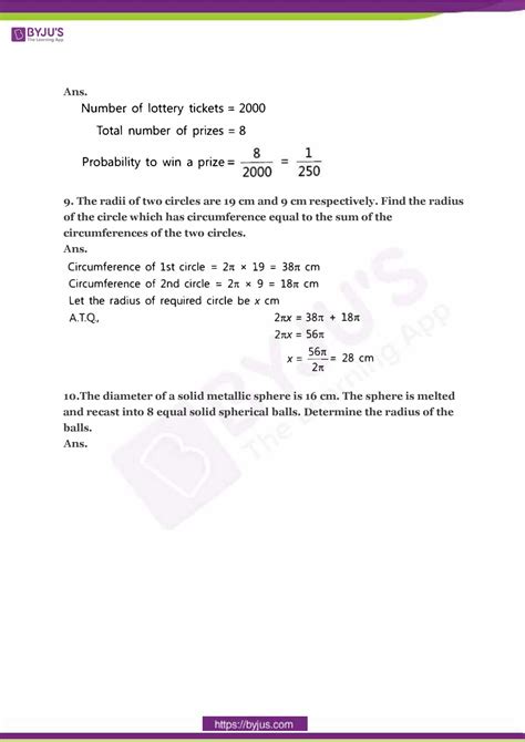 Ncert Class 10 Maths Sample Paper With Solution At Elijah Newton Blog