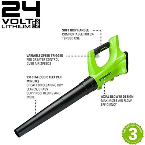 Greenworks G24AB Cordless 24V Axial Blower Complete Set – WENG HENG ...