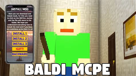 Baldi Mod For Minecraft Pe Apk For Android Download