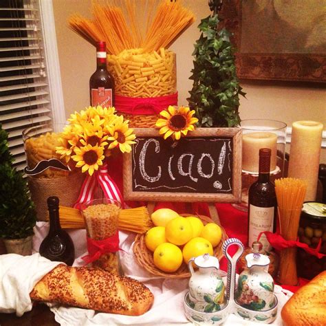 Italian Party Food Ideas