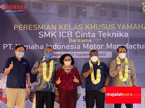 Smk Icb Cinta Teknika Semakin Di Depan Resmikan Kelas Industri Yamaha Indonesia Motor
