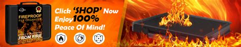 Winsing Fireproof File Organizer