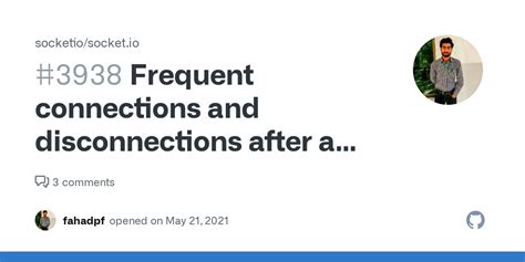 Frequent Connections And Disconnections After An Existing Connection Broken Due To Network