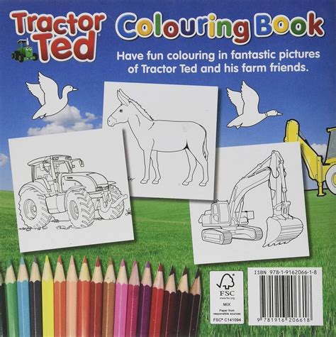 Tractor Ted Coloring Book [2025]
