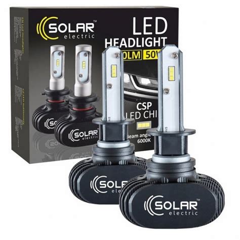 Лампа діодна 12V Н7 LED 3СОВ/40Вт/5000лм/6000К SOLAR (8207) – фото ...