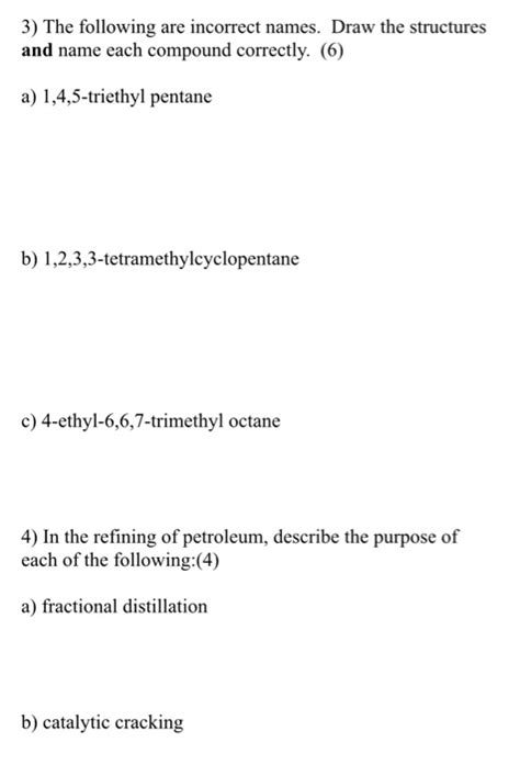 Solved 5 Give Two Reasons Why Cyclopropane Is More Reactive