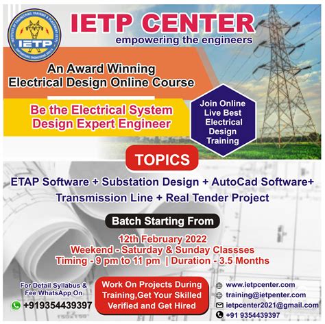 Electrical Design Engineering Training Course