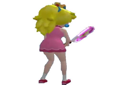 Princess Peach Mario Power Tennis By Madisonbir On Deviantart