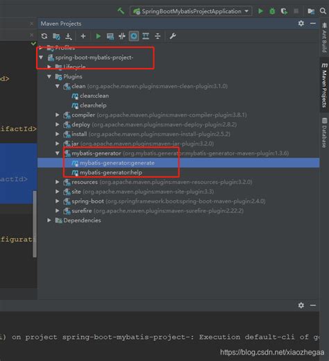 Mybatis Generator Maven Plugin136generate Failed Exception Getting